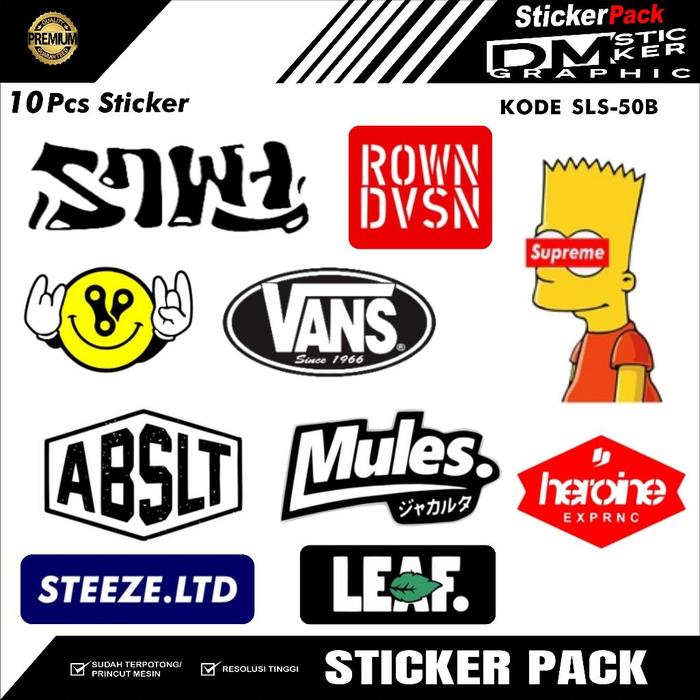 Jual Produk STICKER PACK ISI 10 PCS 10 RIBUAN KODE SLS-50 Barang - Kota ...