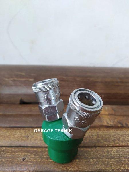 Jual Quick Coupler Tekiro 2 Way - Coupler Cabang 2 Tekiro - Kab ...
