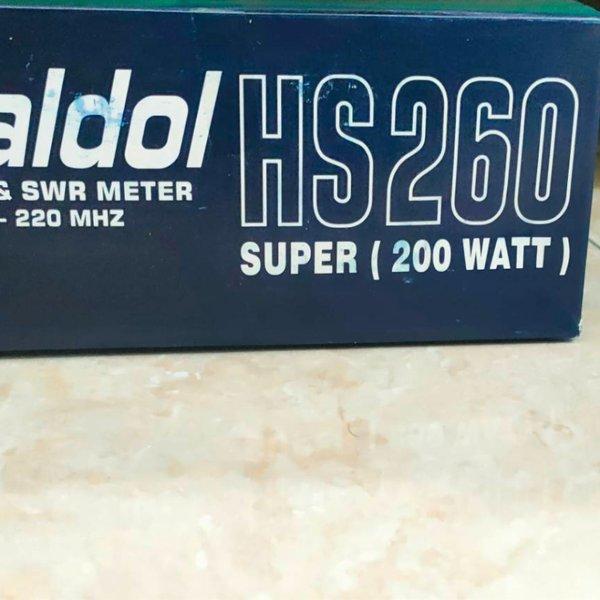 Jual SWR POWER METER MALDOL HS-260 200 Watt MALDOL HS260SWR POWER - Jakarta Barat - TatuLab ...