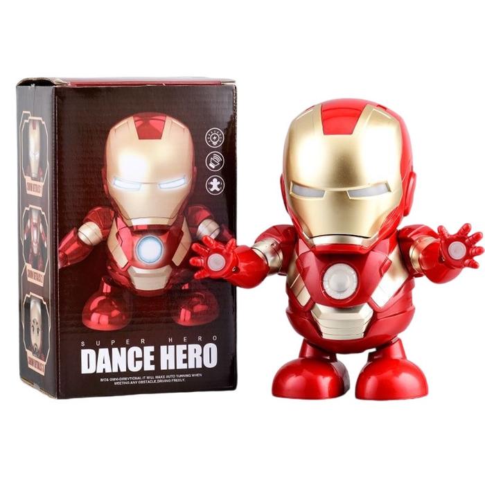 Jual Smart Dance Robot Super Hero / Bumblebee Transformers/ Iron Man ...
