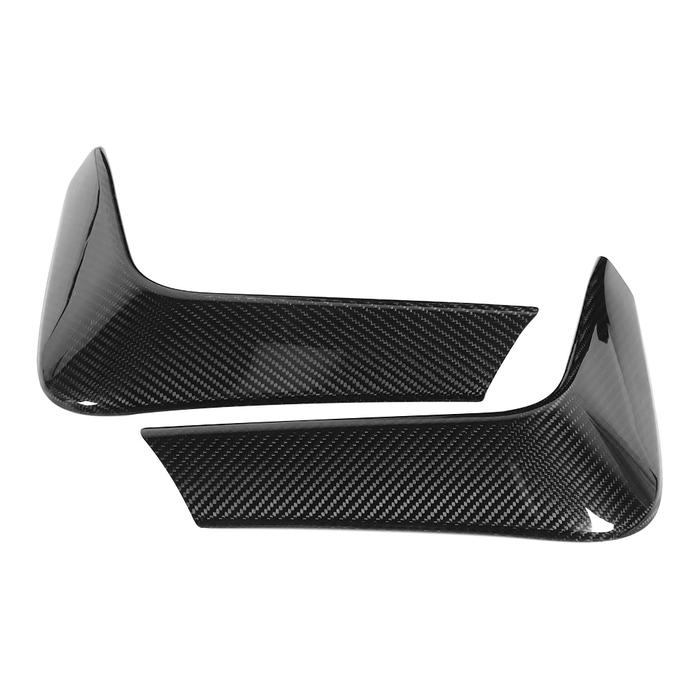 Jual Carbon Fiber Rear Bumper Spoiler Trims Corner Anti Crash Cornerite ...