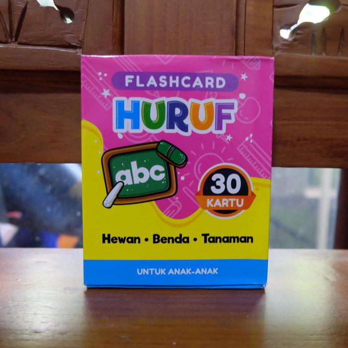 Jual :: LM FC HURUF - Flashcard Flash Card Alfabet Abjad Anak 30 Kartu ...