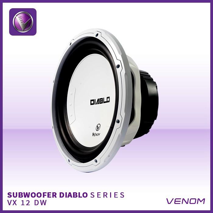 Jual Subwoofer Mobil Venom VX12DW Diablo Sub 12 Inch Subwoofer Pasif ...
