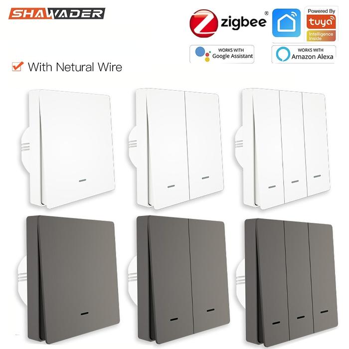 Jual OB ZigBee Smart Light Switches Push Button Wall Interruptor Int ...