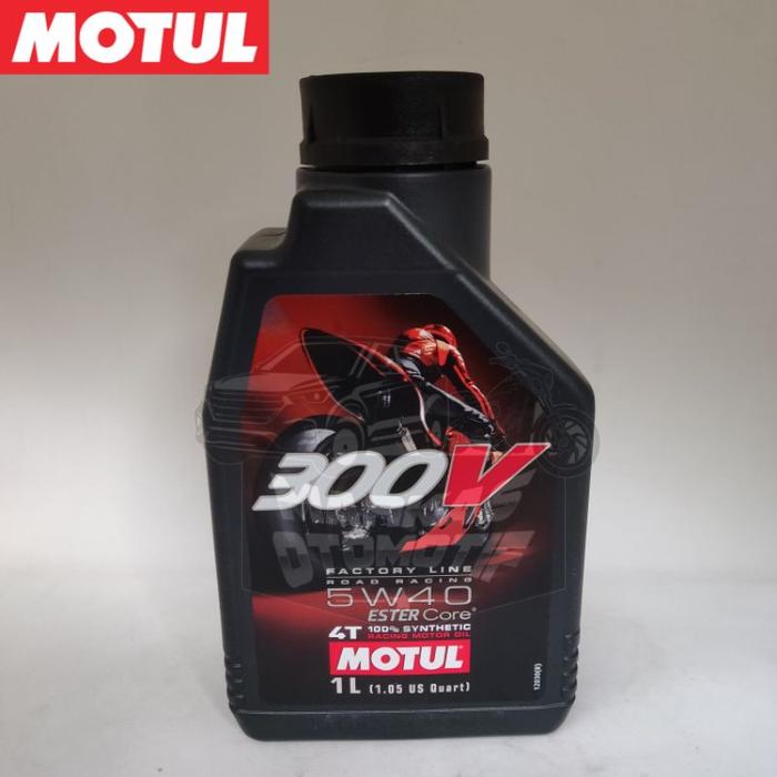 Jual MOTUL 300V ROAD RACING 5W-40 1L/100% /OLI MESIN MOTOR - Jakarta Selatan - Opel Corner ...