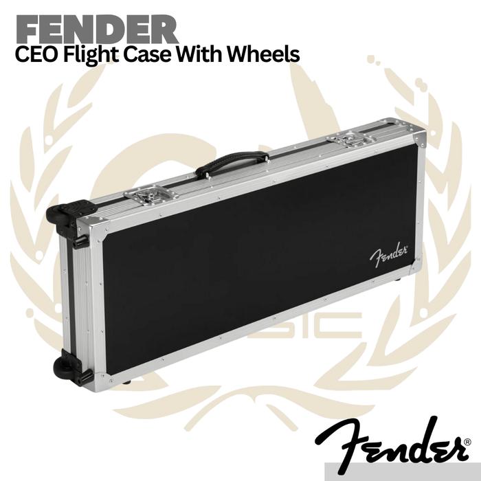 Promo Fender CEO Flight Case w/ Wheels - Hardcase Koper Gitar Pesawat ...