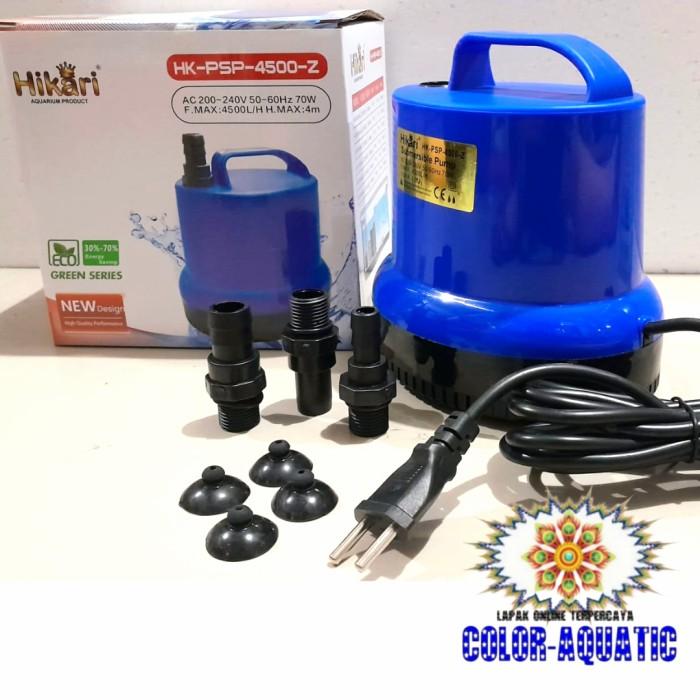 Jual POMPA AIR CELUP KOLAM IKAN HIKARI PSP 4500Z LOW WATT TEKANAN KUAT ...