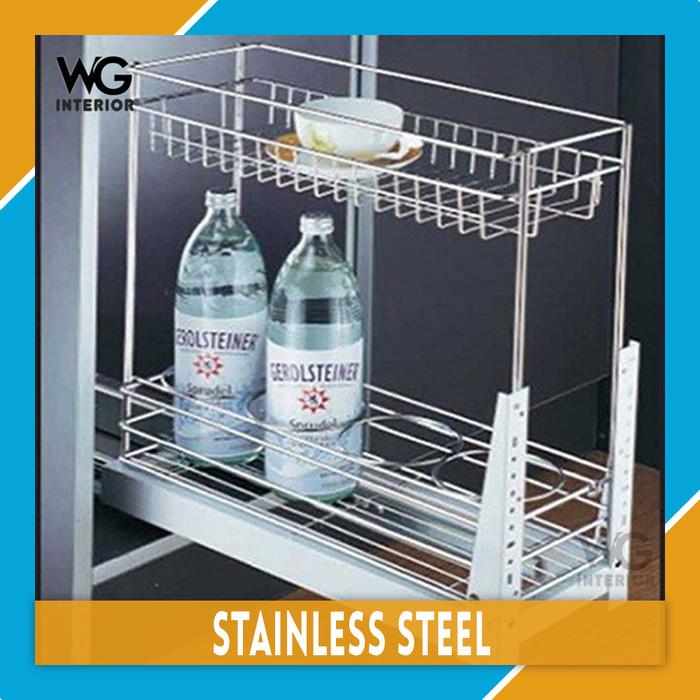 Jual Rak Botol Tarik Stainless Winston WW 23 G - Kota Tangerang Selatan ...