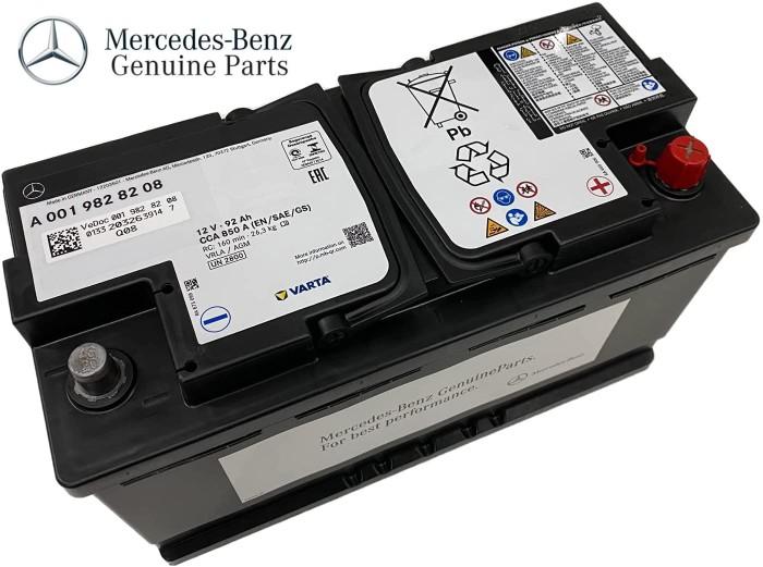 Jual Ori Mercedes Benz Starter Battery Aki 92Ah W221 W222 W212 W213 ...