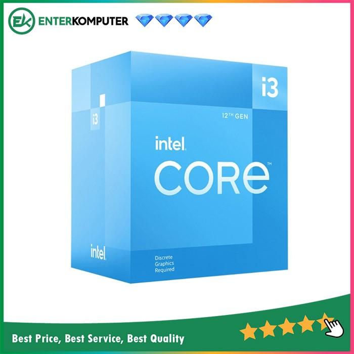 Jual promo Intel Core i3 12100F 3.3GHz Up To 4.3GHz [Box] Socket LGA ...