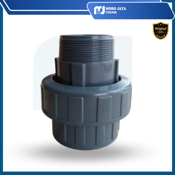 Jual Water Mur 2 In Moor Polos Union Drat Luar Astral Socket 2" PVC ...