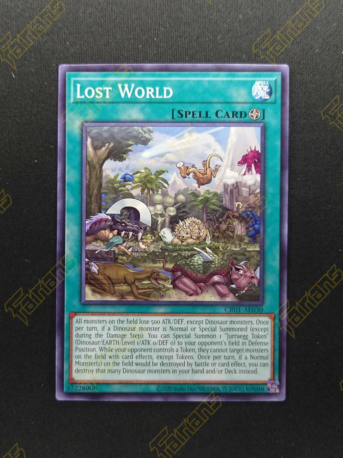 Jual YuGiOh AE CR01-AE030 Lost World Common - Kota Semarang - Fairians Trading Card Game ...