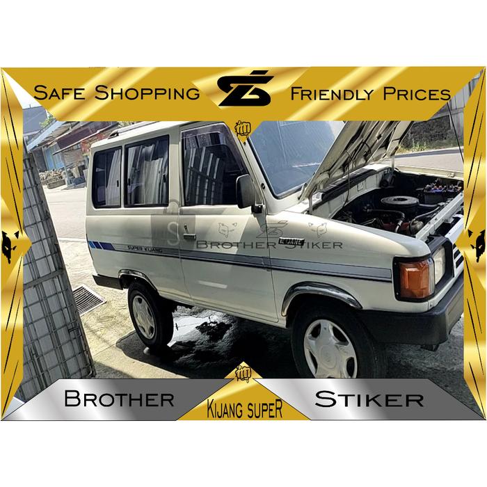 Jual Stiker kijang super LONG/SHORT Sticker mobil kijang super Stiker ...