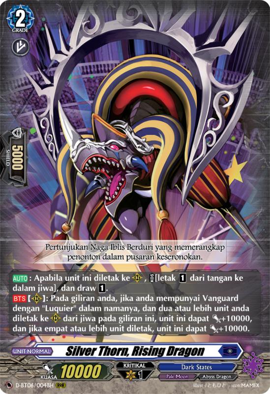Jual Silver Thorn, Rising Dragon D-BT06/004BH RRR - Jakarta Barat - Cryotech Card Company ...