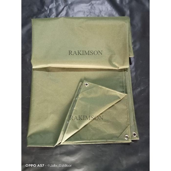 Jual Kain Kanopi Naungan Matahari Sun Shade 4x4 Meter Anti Air - Army ...