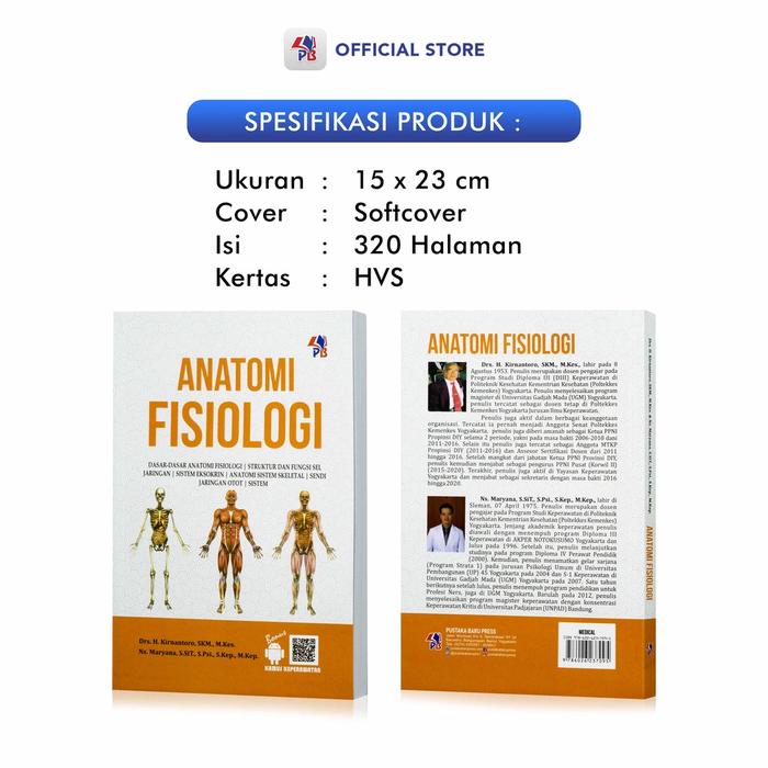 Jual Buku Anatomi Fisiologi Dasar-Dasar Anatomi Fisiologi PB Press | ORANGE - Kota Surabaya ...