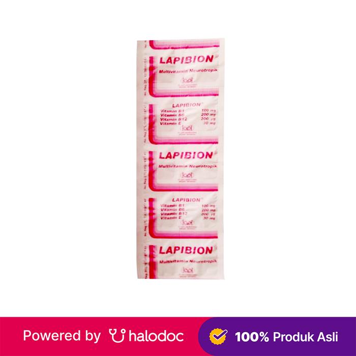 Jual Lapibion 10 Tablet - Multivitamin - Halodoc - Jakarta Barat ...