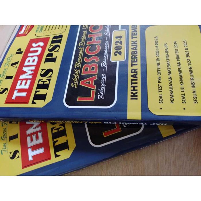 Jual Buku Persiapan Psb Smp Labschool 2024 Terlaris. - Kardus Di Seller Velvet Store ...
