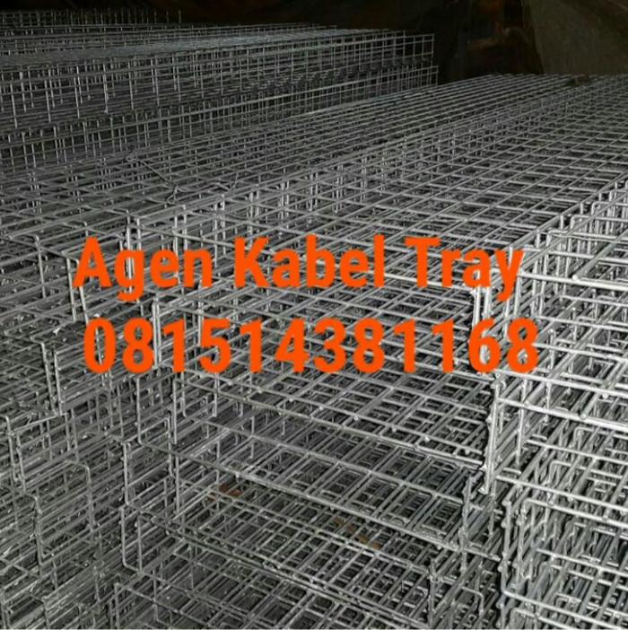 Jual TRAY BRC 200X100X3000MM CABLE CAGE - TRAY WIREMESH - HOTDIP GALVANIS - Kab. Badung ...