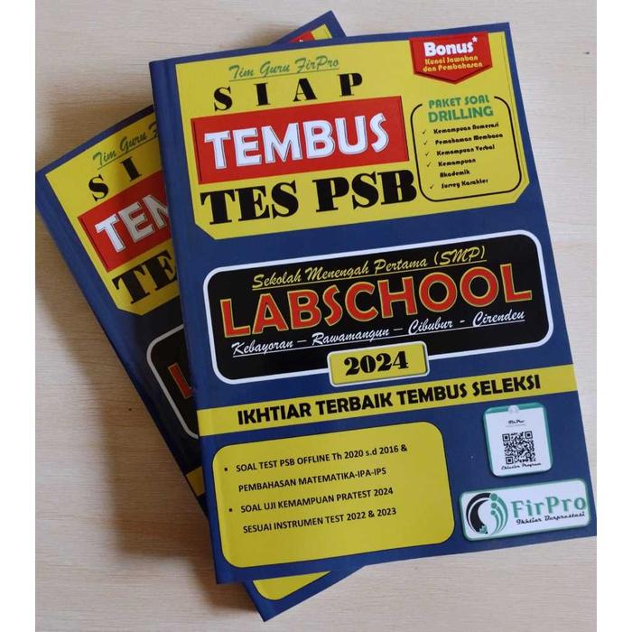 Jual Buku Persiapan Psb Smp Labschool 2024 Terlaris. - Kardus Di Seller Velvet Store ...