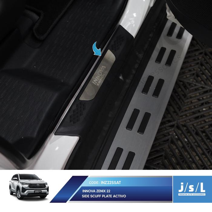 Promo Innova Zenix Side Scuff Plate Activo JSL Sillplate Samping ...