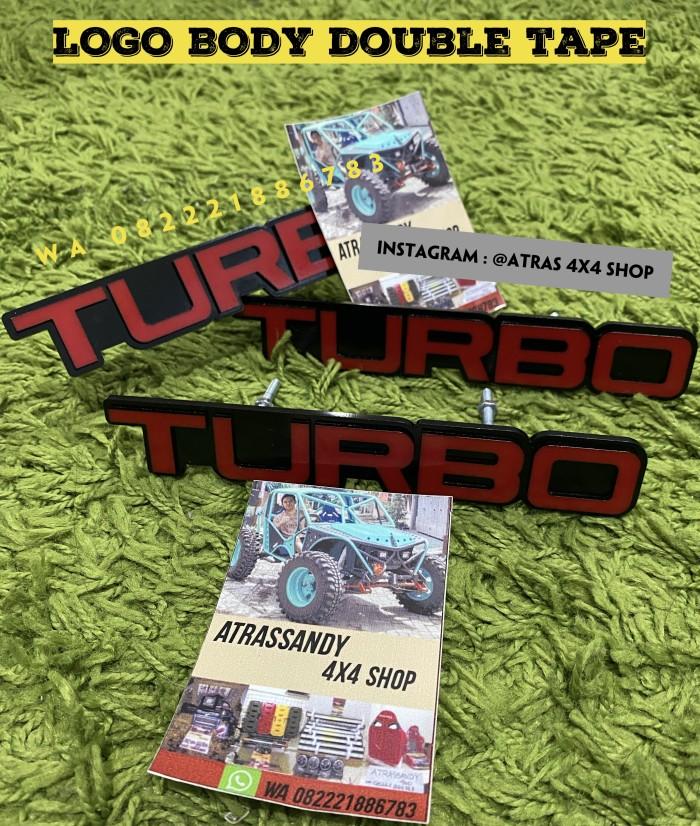 Jual Logo turbo emblem tulisan grill gril taft rocky feroza hiline ...