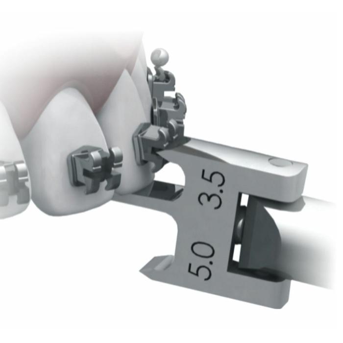 Jual Bracket Gauge Orthodontic I Bracket Positioner Ortho Morelli - Kab ...