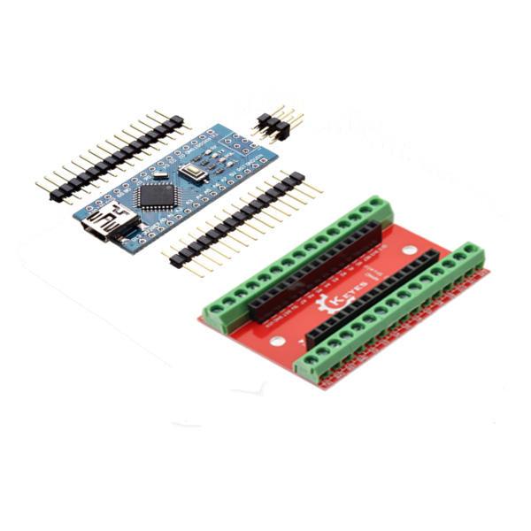 Jual NANO IO Shield Expansion Board + ATmega328P Nano V3 - Jakarta Barat - AVVA MALL | Tokopedia