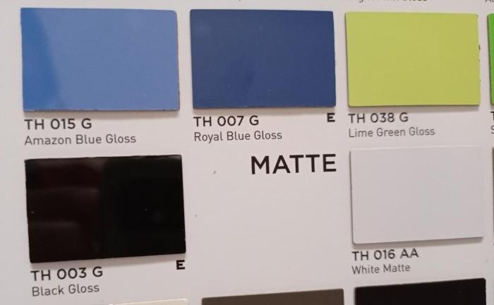 Jual taco hpl th 016 aa white dove / hpl warna putih doff / hpl ...