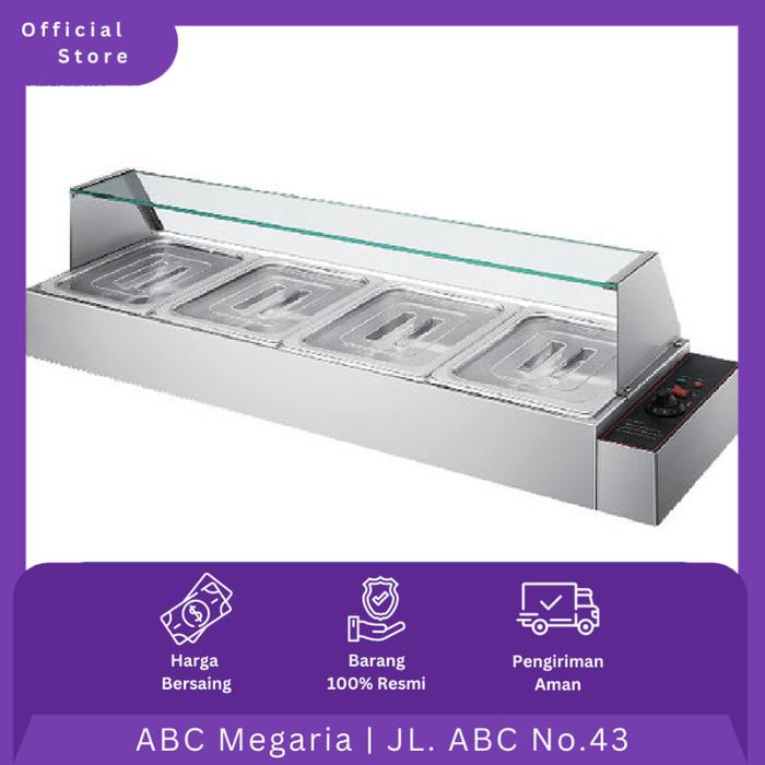 Jual Getra Table Top Bain Marie Counter Steamer Makanan TB4 / TB-4 ...