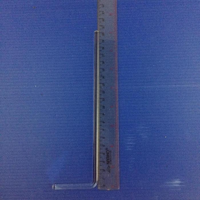Jual Batang pengaduk L/L-shaped Spreader/Glass rod spreader L/Kaca ...