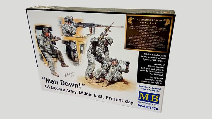 Jual Master Box - Man Down! figur model kit - Kota Bengkulu ...
