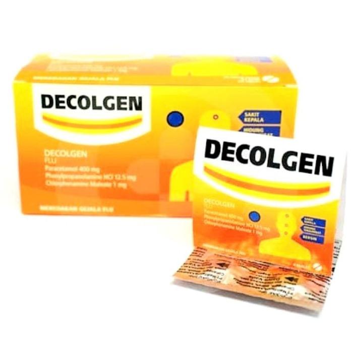 Jual " decolgen tab tablet obat flu 25strip 100's 100tablet 100tab ...