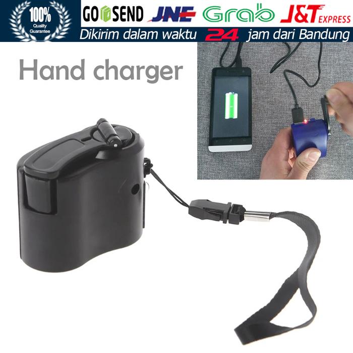 Jual Charger Manual HP tanpa listrik mekanik manual engkol putar ...