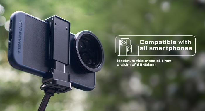 Jual Freewell Versatile Bluetooth Smartphone Selfie Grip Mount Gopro ...