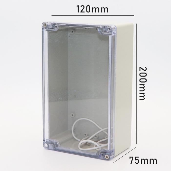 Jual Box Panel Listrik Indoor Outdoor Waterproof Kotak Panel Transparan ...