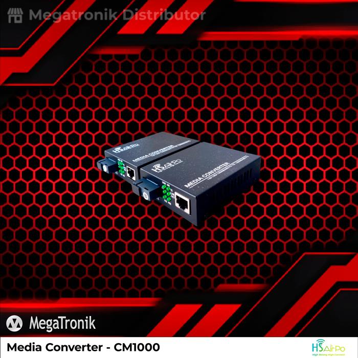 Promo Media Converter HSAirPo - CM1000 10/100/1000Mbps - Kab. Banyumas ...