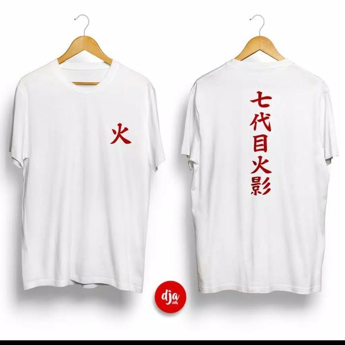 Jual KAOS BAJU ANIME JEPANG KONOHA NARUTO HOKAGE - Jakarta Selatan ...