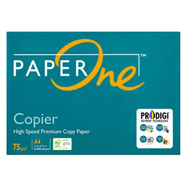 Jual Paper One paperone ukuran A4 75Gram Copier - Photocopy paper - HVS ...