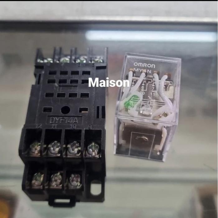 Jual Omron Relay My4N 24Vdc + Socket / My4N 24V Dc - Jakarta Selatan - desek_shop | Tokopedia