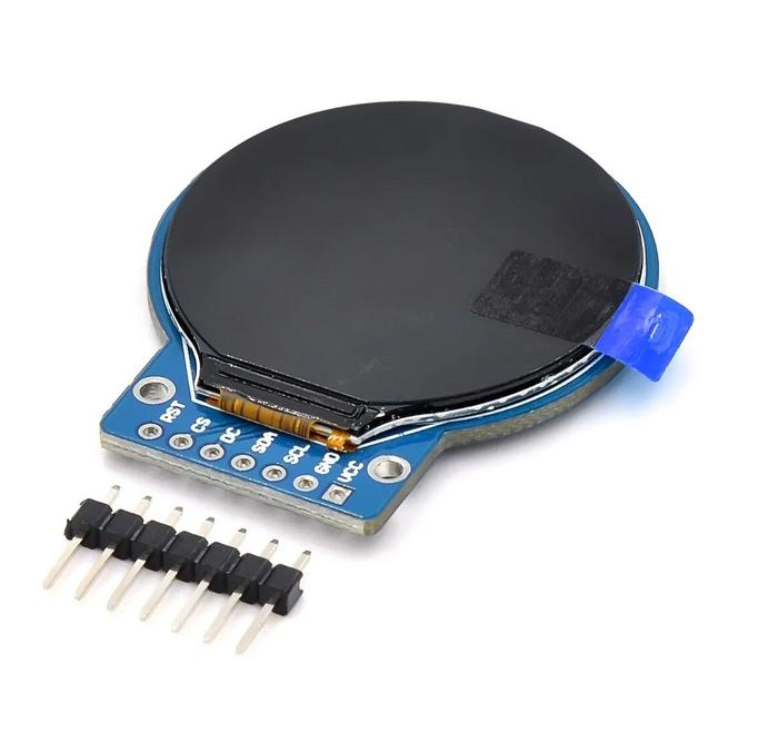 Jual Modul TFT 1.28 inch Display LCD Round RGB 240x240 IPS Module ...