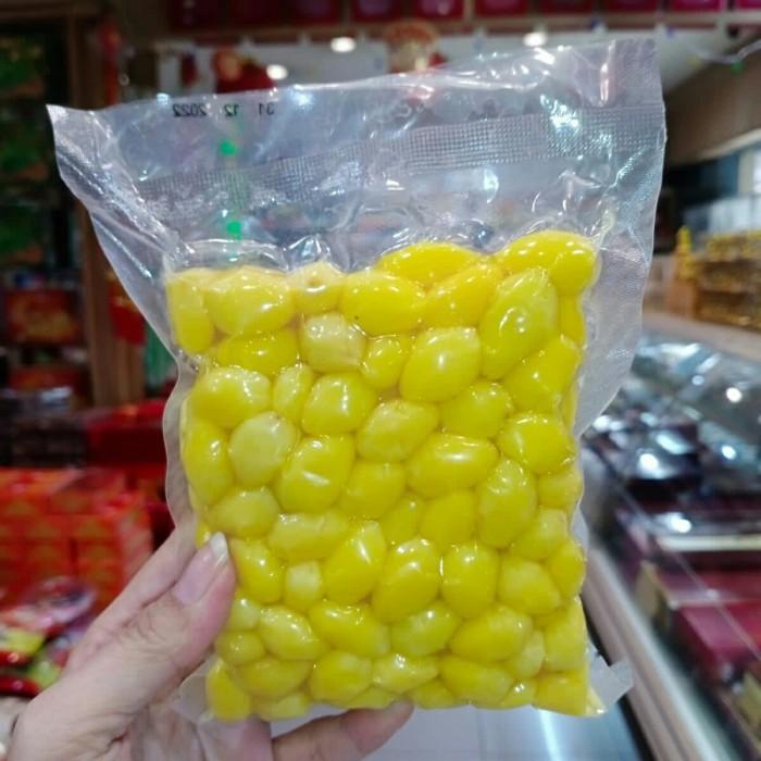 Jual biji gingko biloba pai kuo nut 250g kacang ginko kupas bai guo pek ...