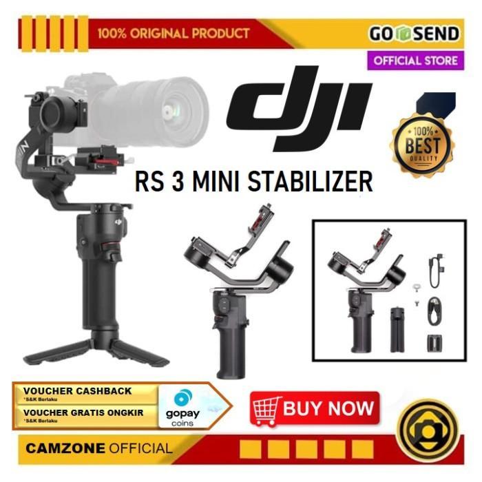 Jual DJI RS 3 MINI 3-AXIS MIRRORLESS GIMBAL LIGHTWEIGHT STABILIZER ...