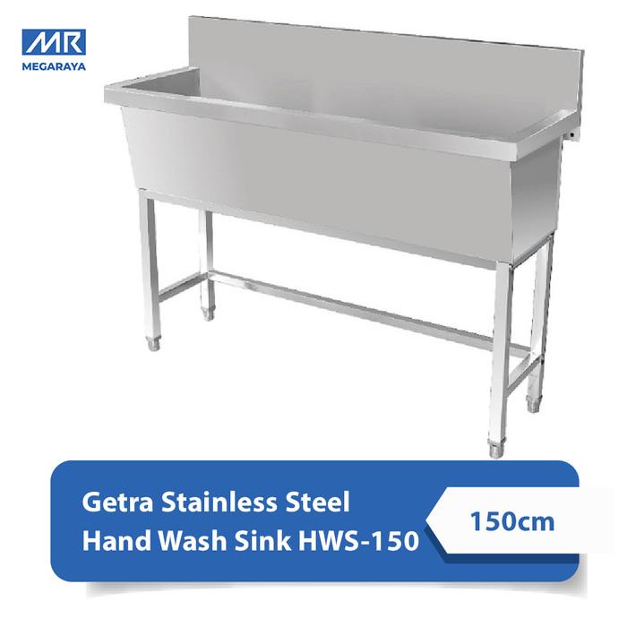 Jual Getra Hand Wash Sink / Wastafel Cuci Tangan Stainless Steel HWS ...