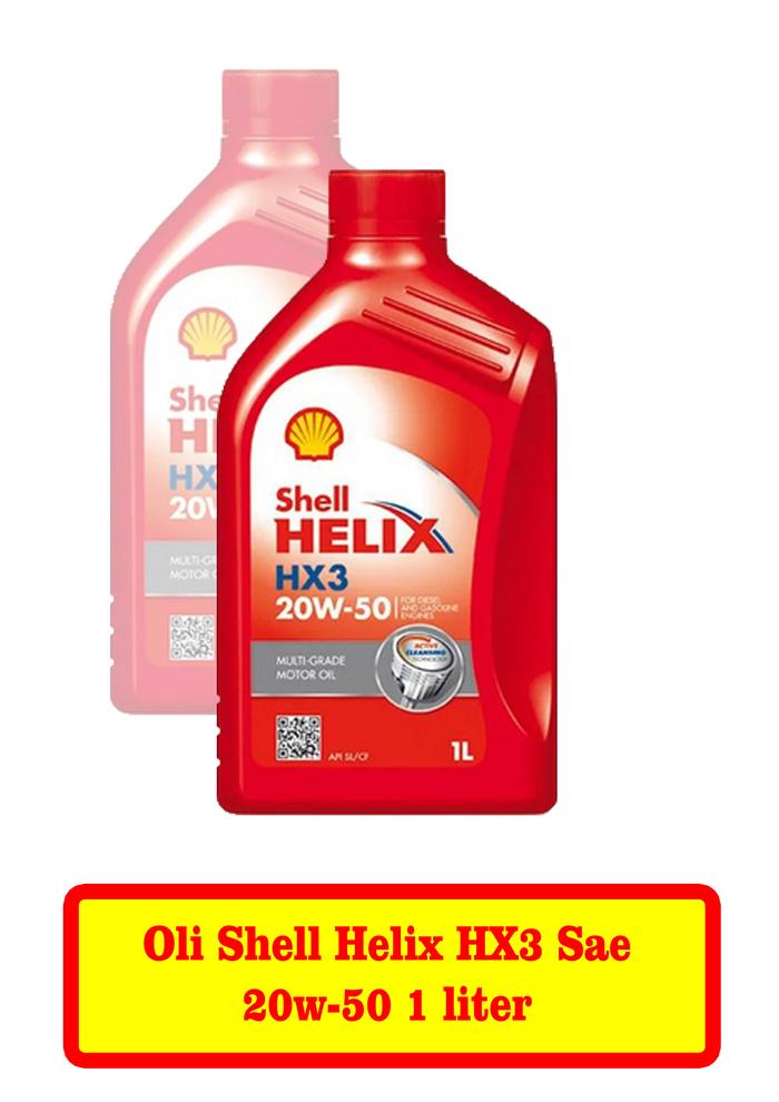 Jual Oli Shell Helix HX3 Sae 20w-50 1 liter ORIGINAL -62413 - Kab ...