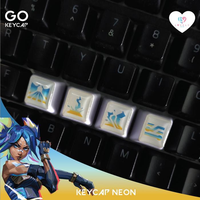 Jual Keycaps PBT Valorant Neon Ability | GO KEYCAPS - Kota Surabaya ...
