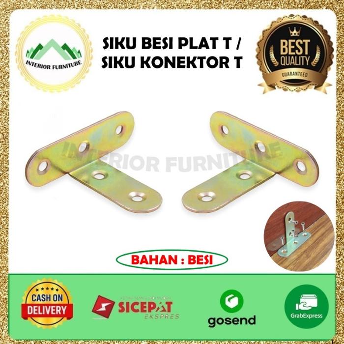 Promo Siku Plat T Konektor Besi Bracket connector - Jakarta Barat ...