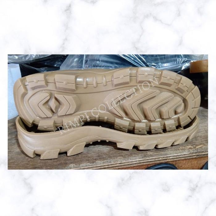 Jual Sol Alas Tapak Sepatu Safety King Bahan Karet Warna Mocca Outsole ...
