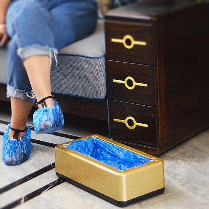 Jual Mesin Plastik Pembungkus Sepatu Sarung Plastik Sepatu Disposable ...