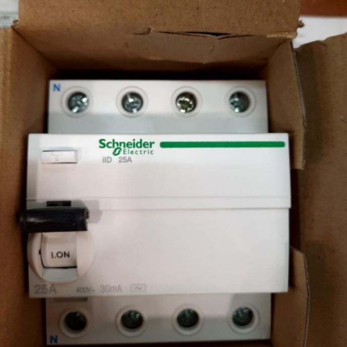 Jual ELCB RCCB DOMAE 4P 25A 30mA Type ACTI9 iID A9R71425 SCHNEIDER Best ...